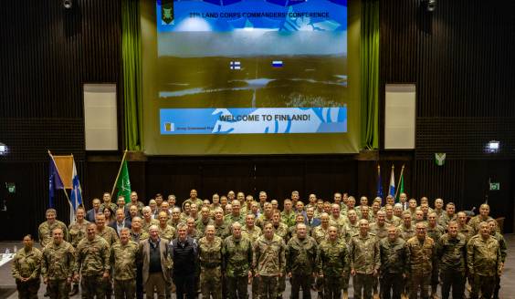 Allied Corps Commanders Meet in Finland - Maavoimat - The Finnish Army